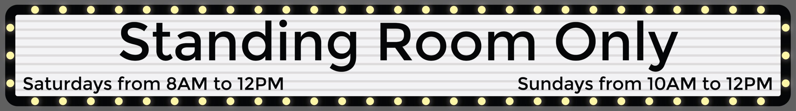 Standing Room Only - WERS 88.9FM