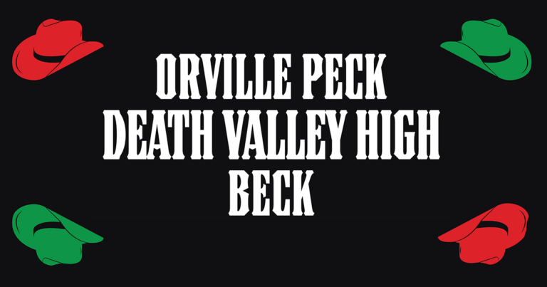 Pick of the Week: Orville Peck, Beck, "Death Valley High" - WERS 88.9FM